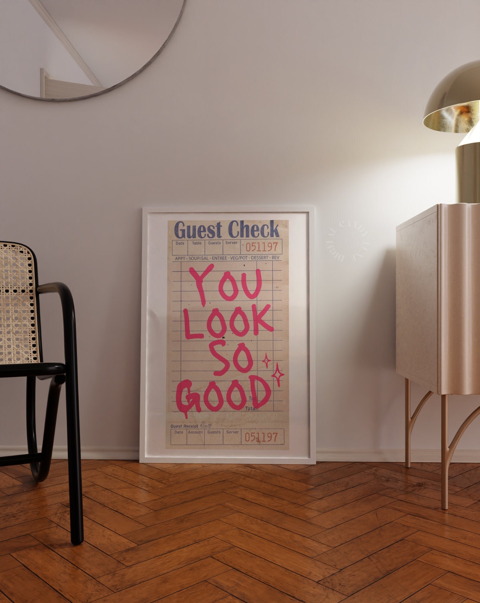 Guest Check Poster sold by CarolinMurphy | SKU 42289976 | Printerval