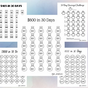 30 Day Challenges | Downloadable | Printable - Etsy