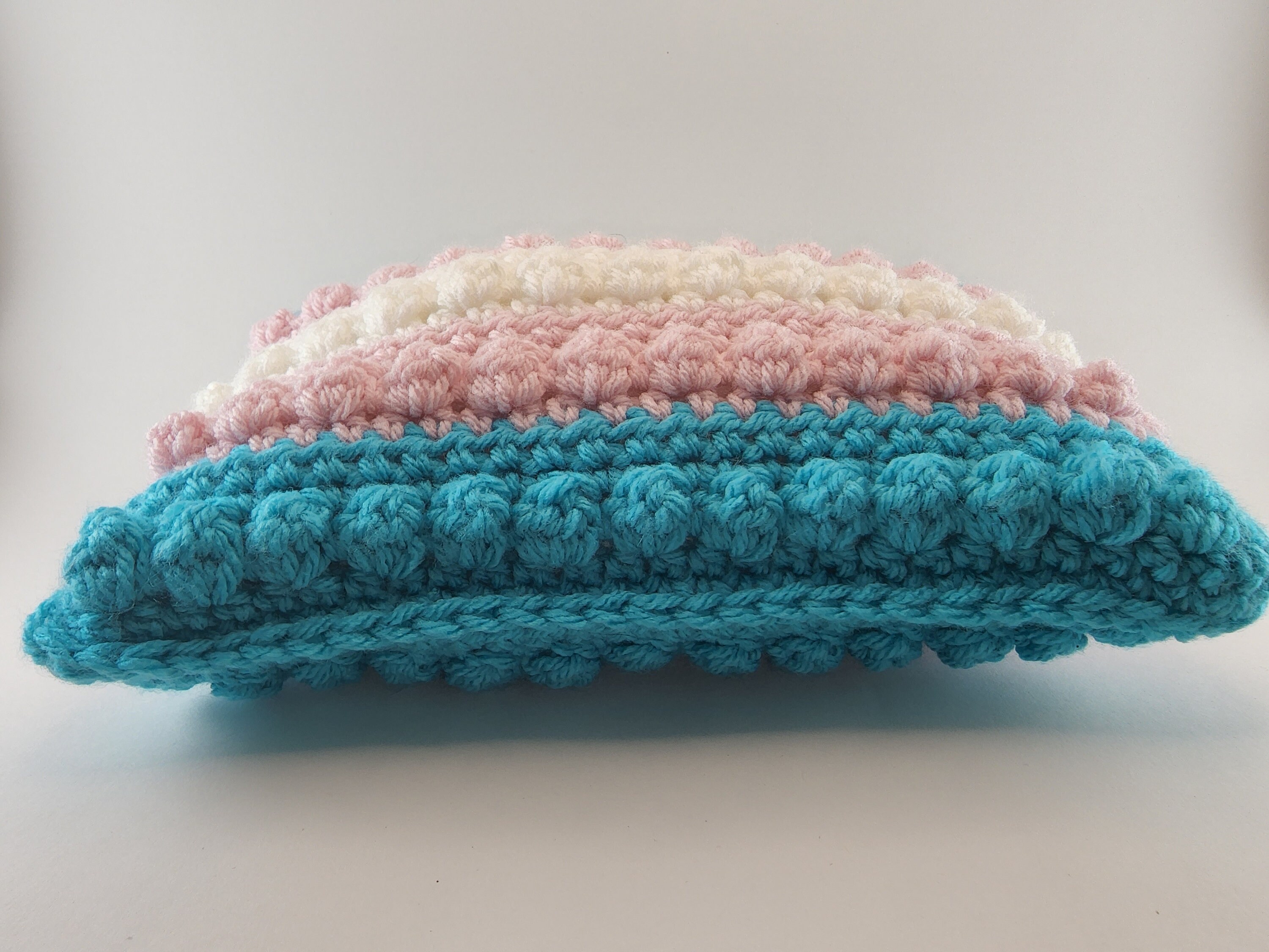 Transgender Pride Flag Crochet Pillow, Coming Out Gift, Pride Gift ... Transgender Pride Flag Crochet Pillow, Coming Out Gift, Pride Gift ...