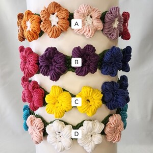 Crochet Headband, Crochet Pride Festival Accessory, Pride Daisy Chain ...