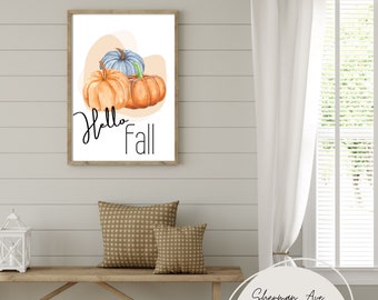 Fall Printable, Instant Download, Pumpkin Spice, Fall Printable, Autumn ...