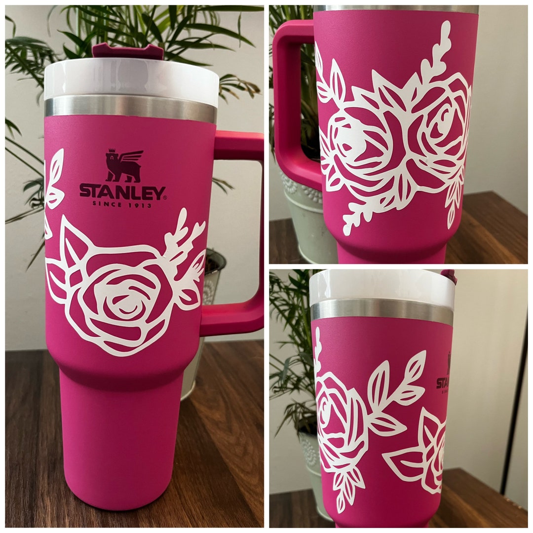 Roses Vinyl Wrap Tumbler Decal - Etsy