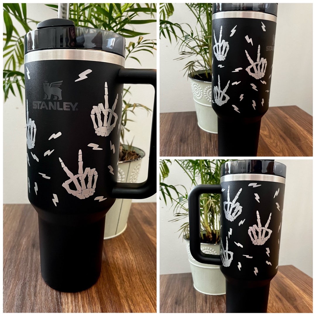 Skeleton Hands Vinyl Wrap Tumbler Decal - Etsy