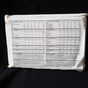 New Look 6655 Sewing Pattern for 90's Tulip Bottom Jacket and Skirt ...