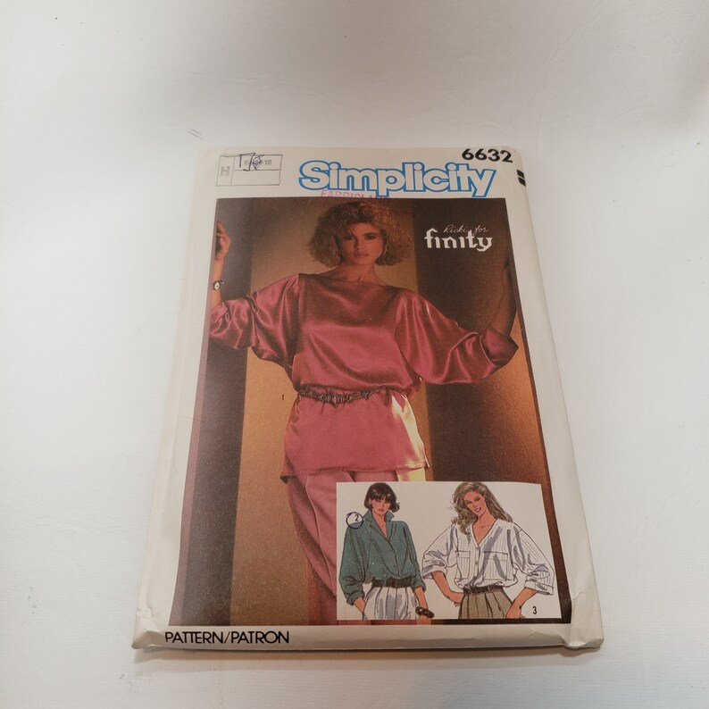 Simplicity 6632 Sewing Pattern for Raglan Sleeve Top, Pullover or ...