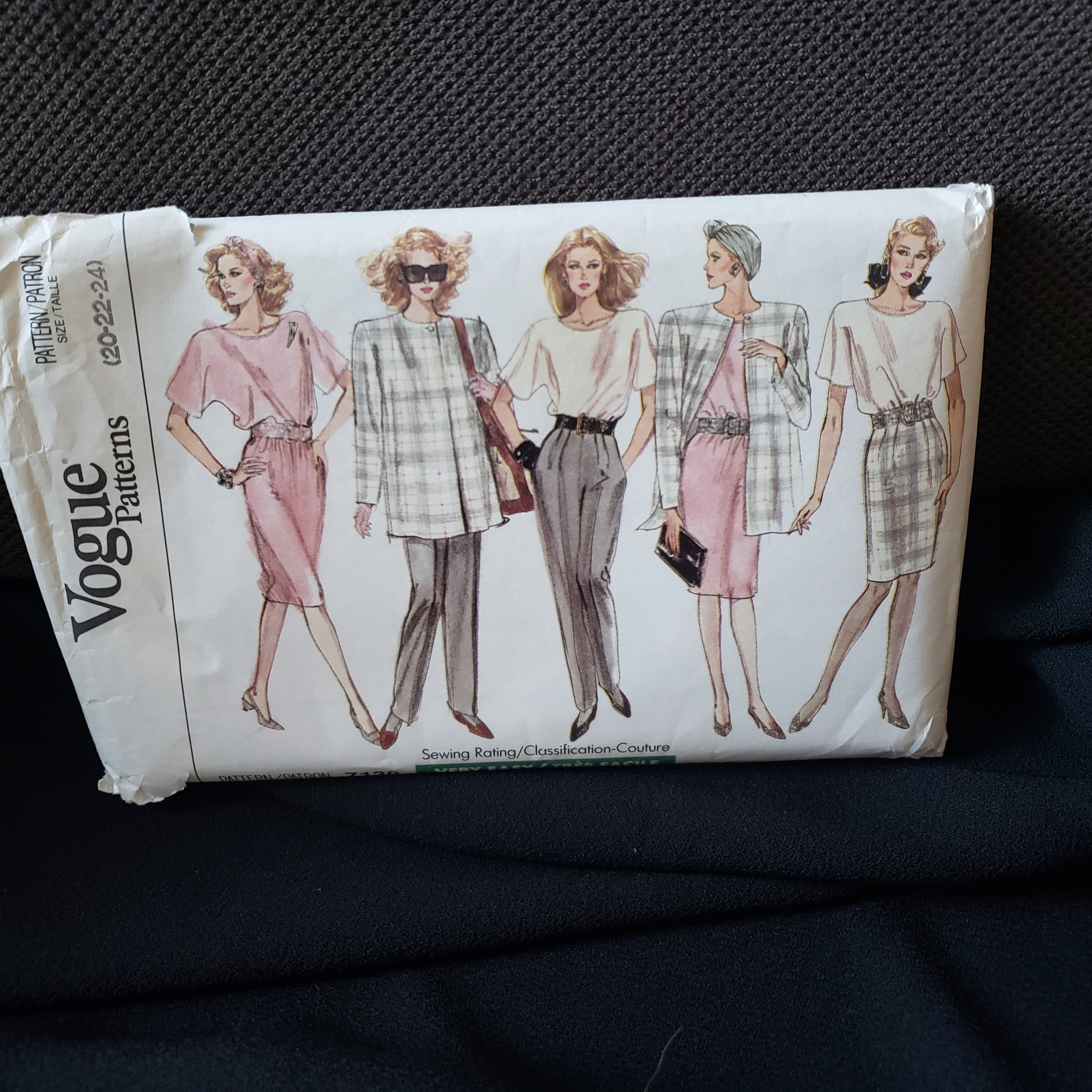 Vogue 7139 - Sewing Pattern for Wardrobe, Very Easy Top, Skirt, Pants ...