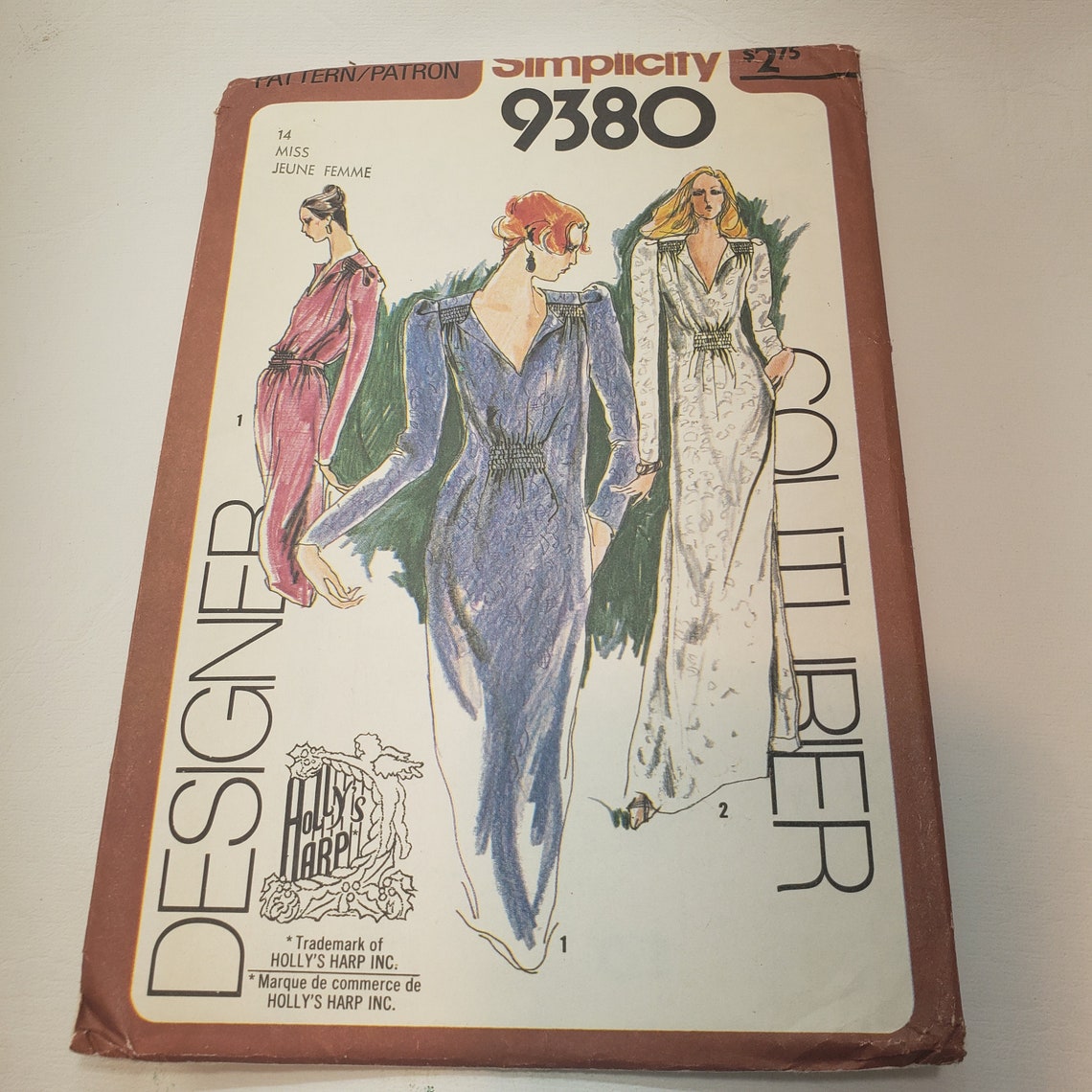 Simplicity 9380 Sewing Pattern, Holly's Harp, Dress in Two Lengths ...