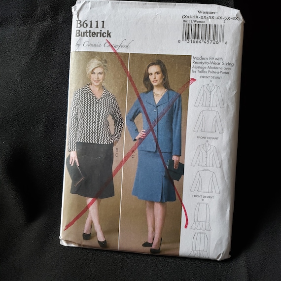 Butterick 6111 Connie Crawford Sewing Pattern for - Etsy