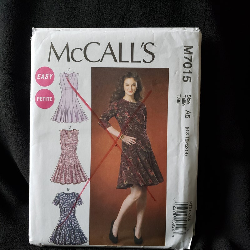 Godet Dress Pattern - Etsy UK