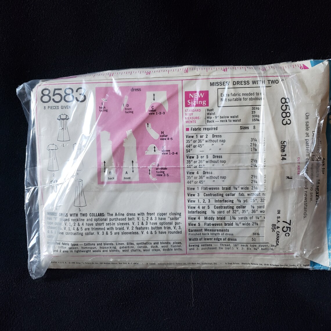 Simplicity 8583 Very Rare Sewing Pattern for Sailor Dress - Etsy