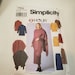 Simplicity 7174 Sewing Pattern, Vintage 70's Boho, Hippie Tunic or ...