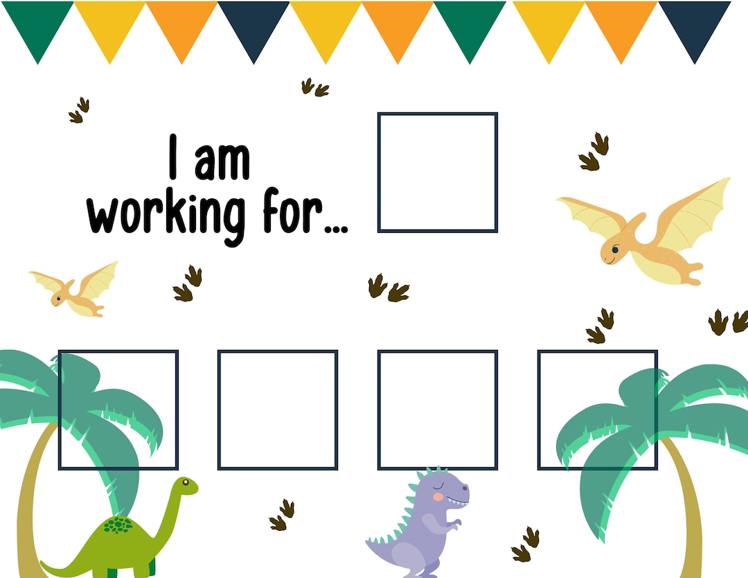 Token Board Reward Chart Printable - Etsy