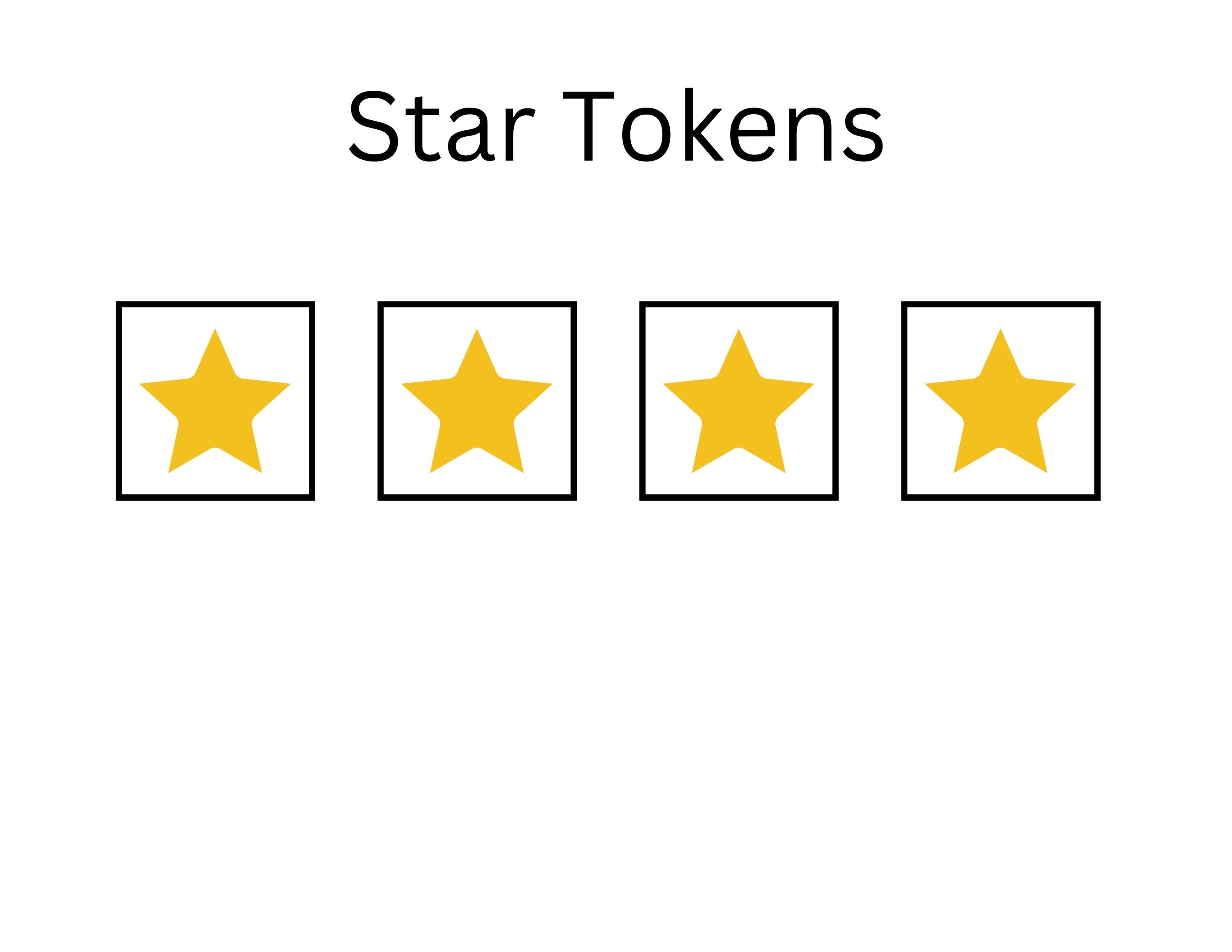 Token Board Reward Chart Printable - Etsy