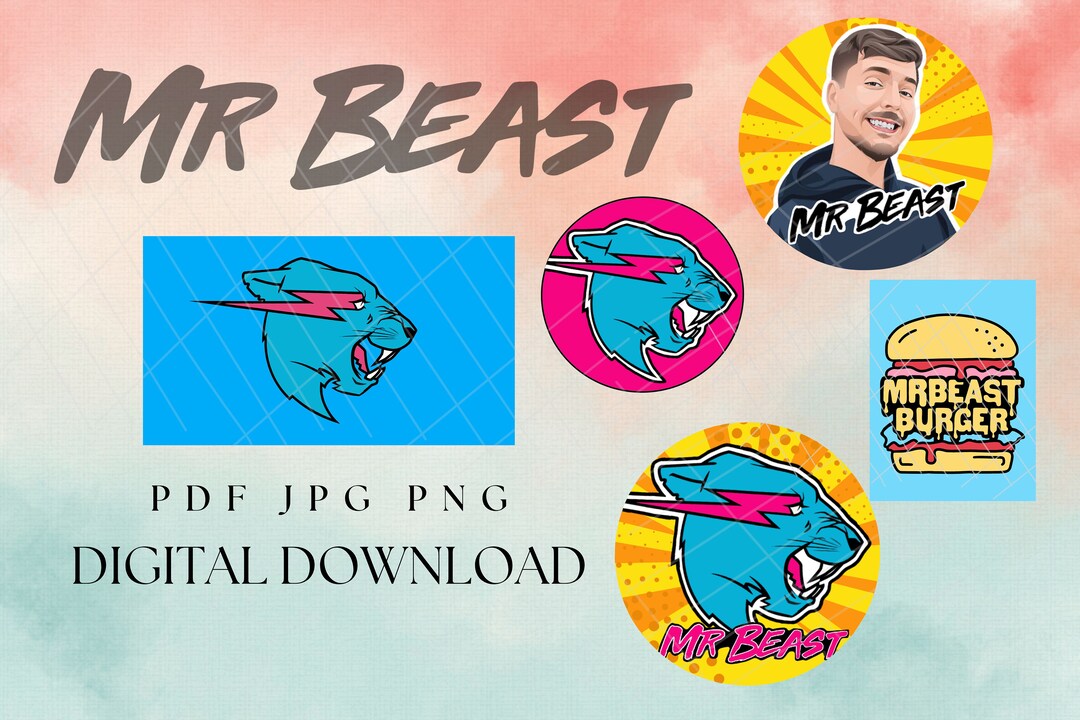 Mr.beast, Mr.beast Birthday, Mrbeast Stickers, Mr Beast Pdf Png Jpg ...