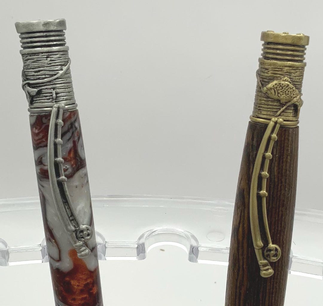 Fishing Pole Hand Turned Pens - Etsy