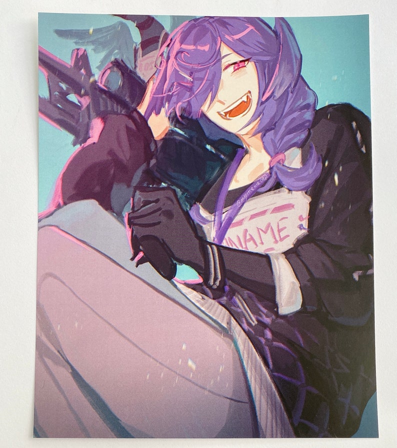 Selen Tatsuki Nijisanji EN Print 8.5 X 11 - Etsy