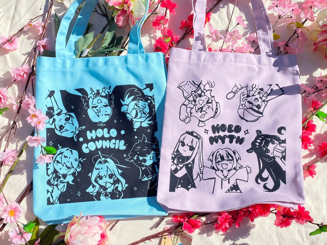 Hololive Myth/council Totebags - Etsy