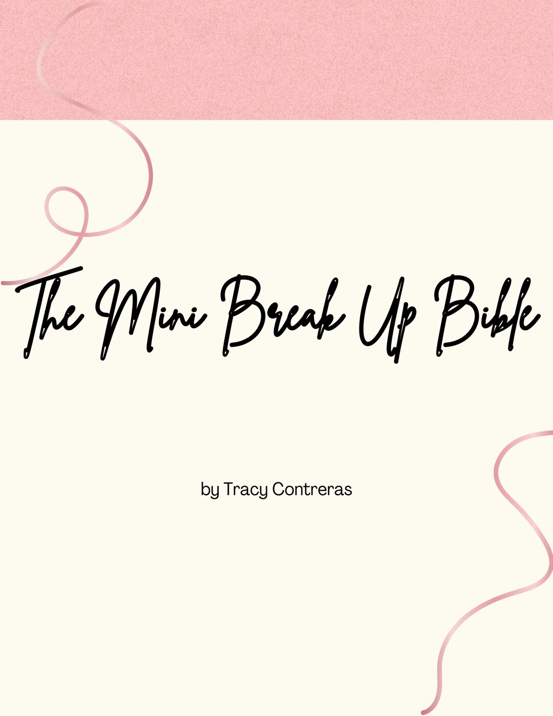 The Mini Break up Bible, Break up Guide, Divorce Guide, Digital Break ...