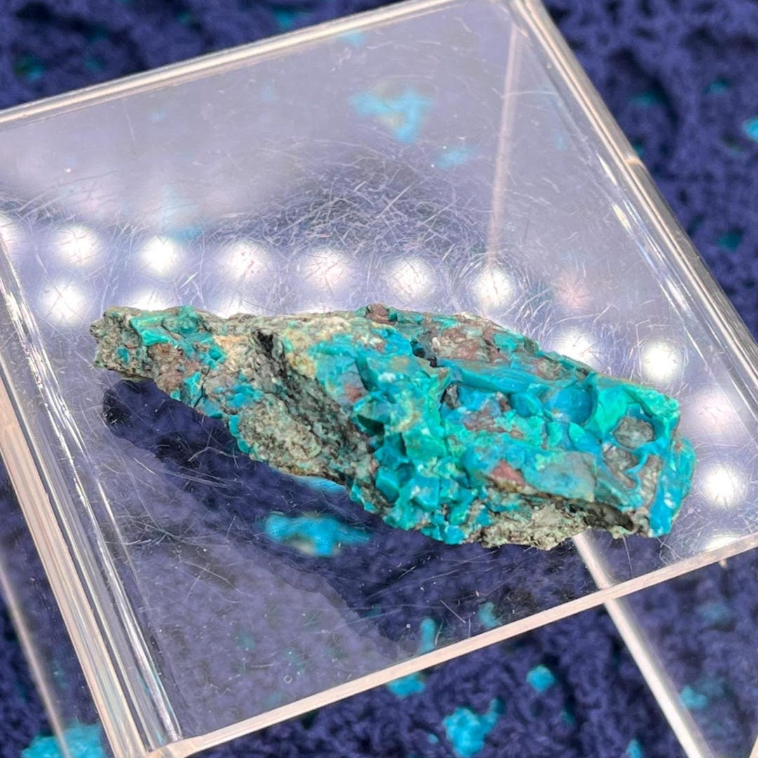 Raw Chrysocolla From Jerome Arizaona - Rough Chrysocolla - Chrysocolla ...