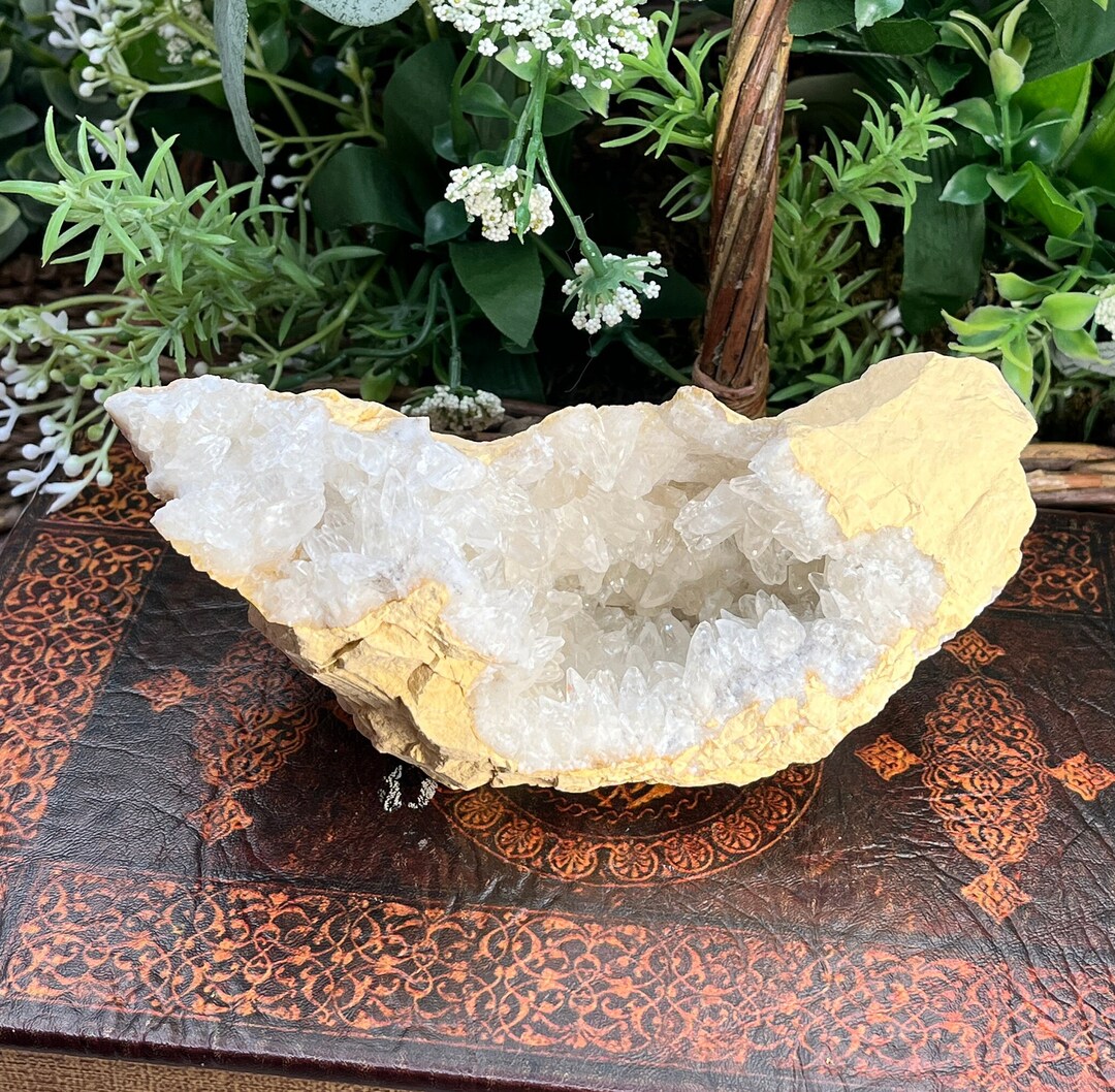 Large Quartz Cluster in a Matrix - Large Quartz Cluster 1.2 Pounds ...