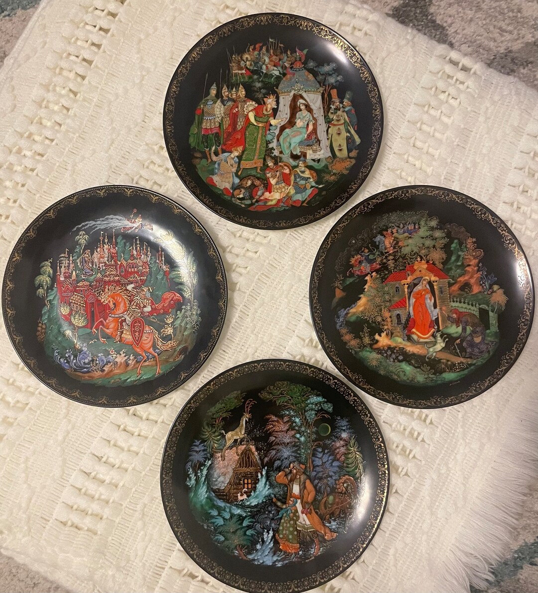 Handmade Russian Decor Plates. - Etsy
