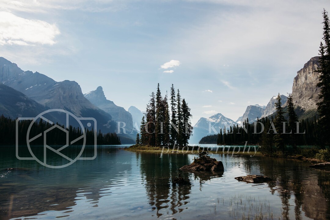 Adventure Nature Prints Spirit Island, Canada - Etsy