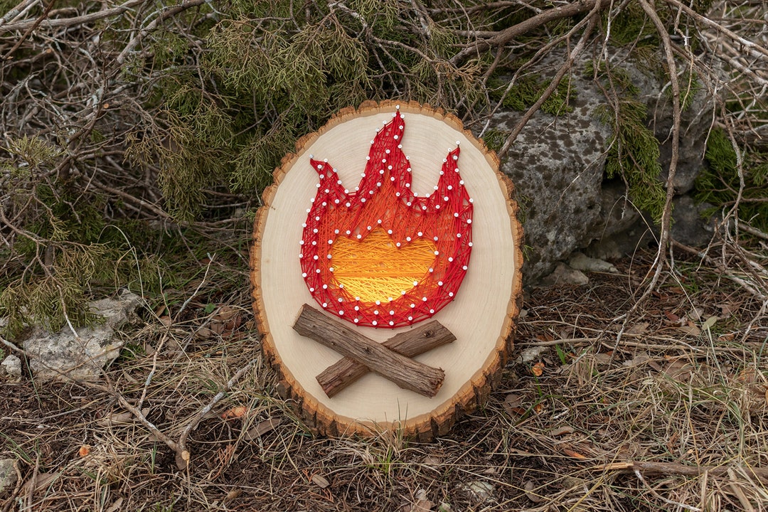 Campfire String Art - Etsy