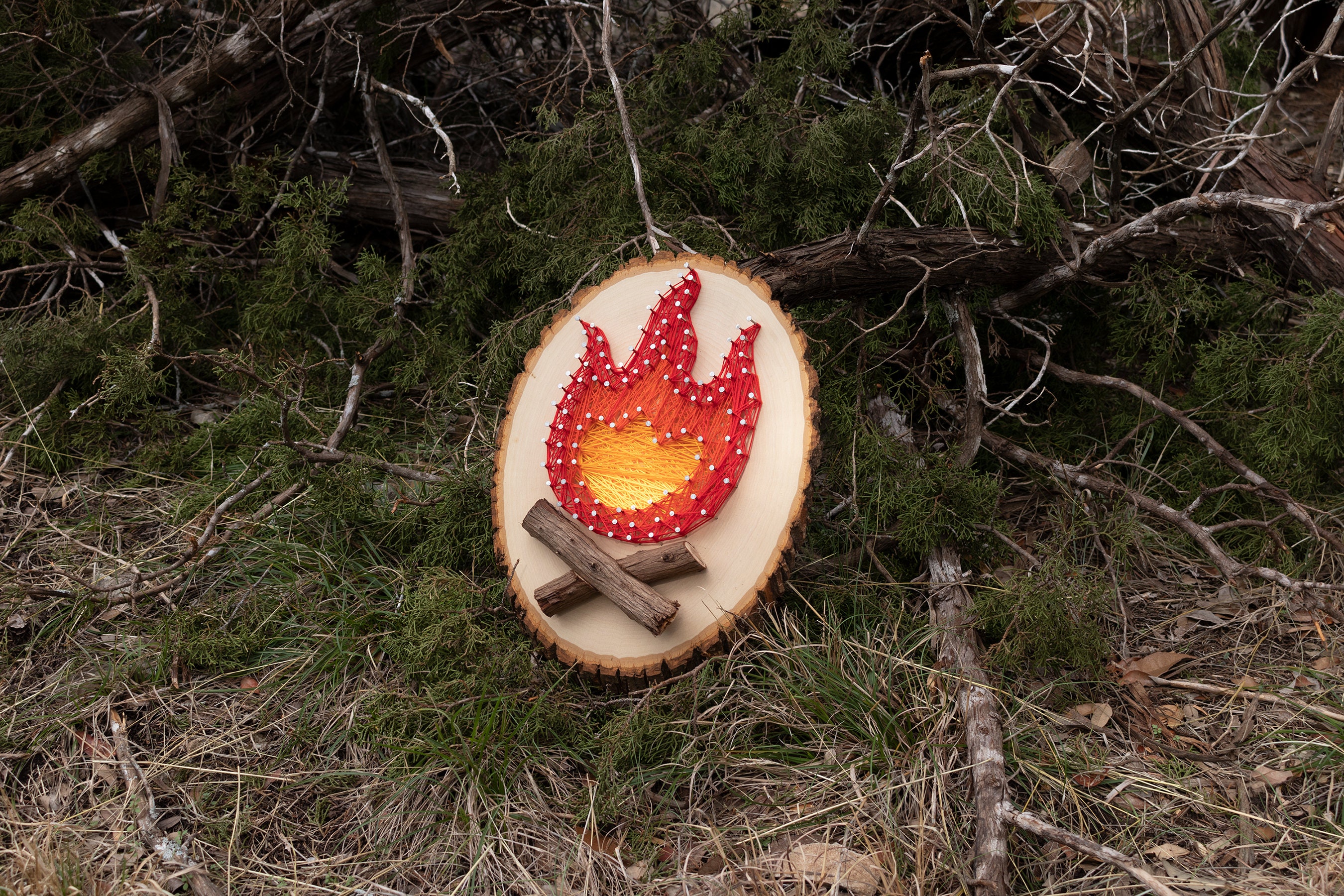 Campfire String Art - Etsy