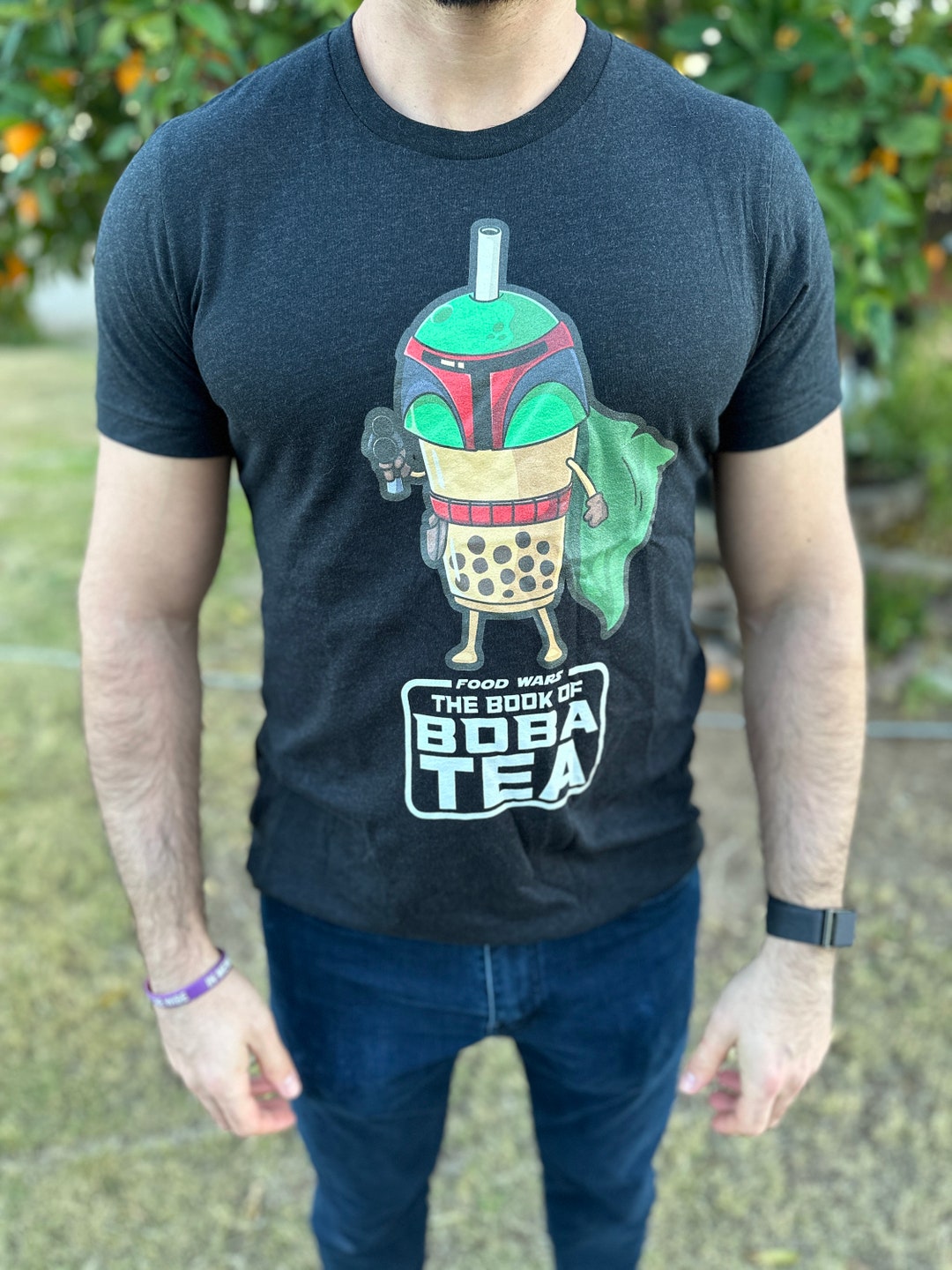 Boba Fett Shirt: Star Wars Boba Tea Funny Food Tee - Etsy
