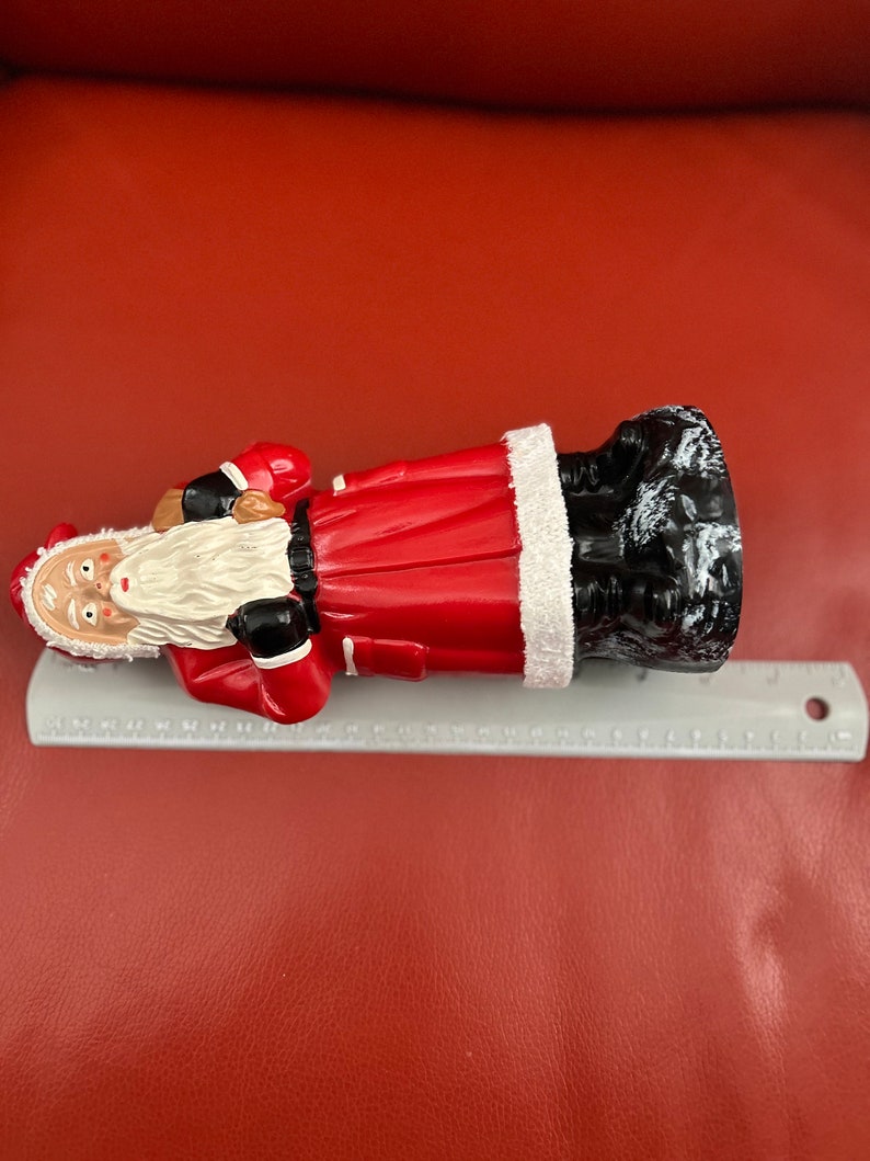Vintage German Santa Candy Container. Hard Plastic, Hand Painted From ...