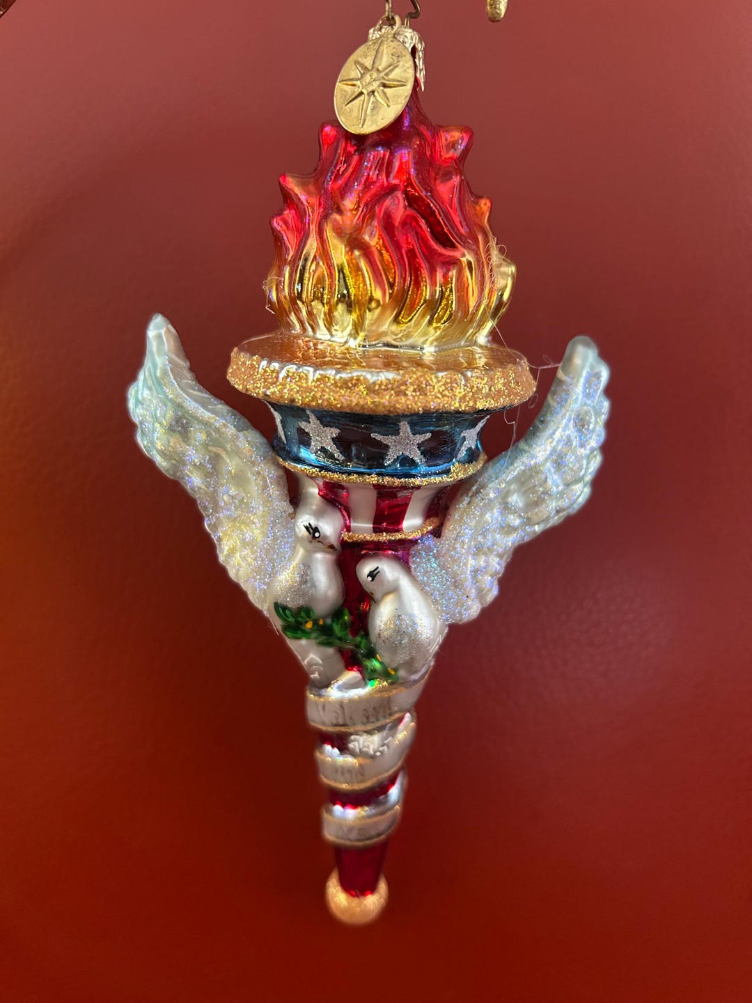 Vintage Christopher Radko ‘valiant & Brave’ Ornament. Statue of Liberty ...