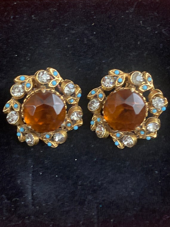 Vintage florenza signed citrine - Gem