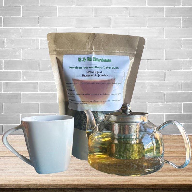 Jamaican Rice and Peas Bush | Cold Bush - 45g | 100% Organic Jamaican Herb - Etsy