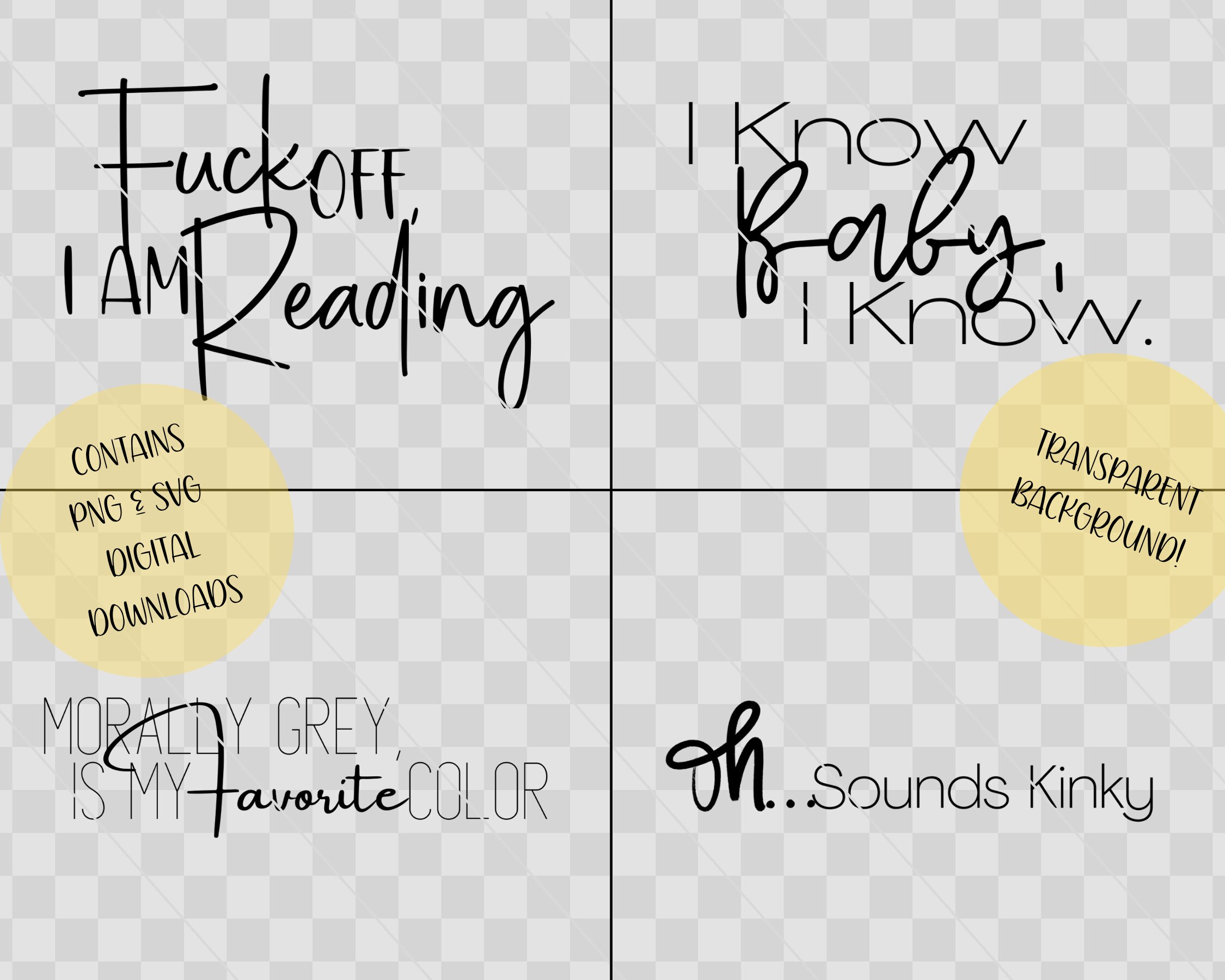 Smut Quotes Bundle Individual Downloads. Booktok PNG/SVG. Booktok Smut ...