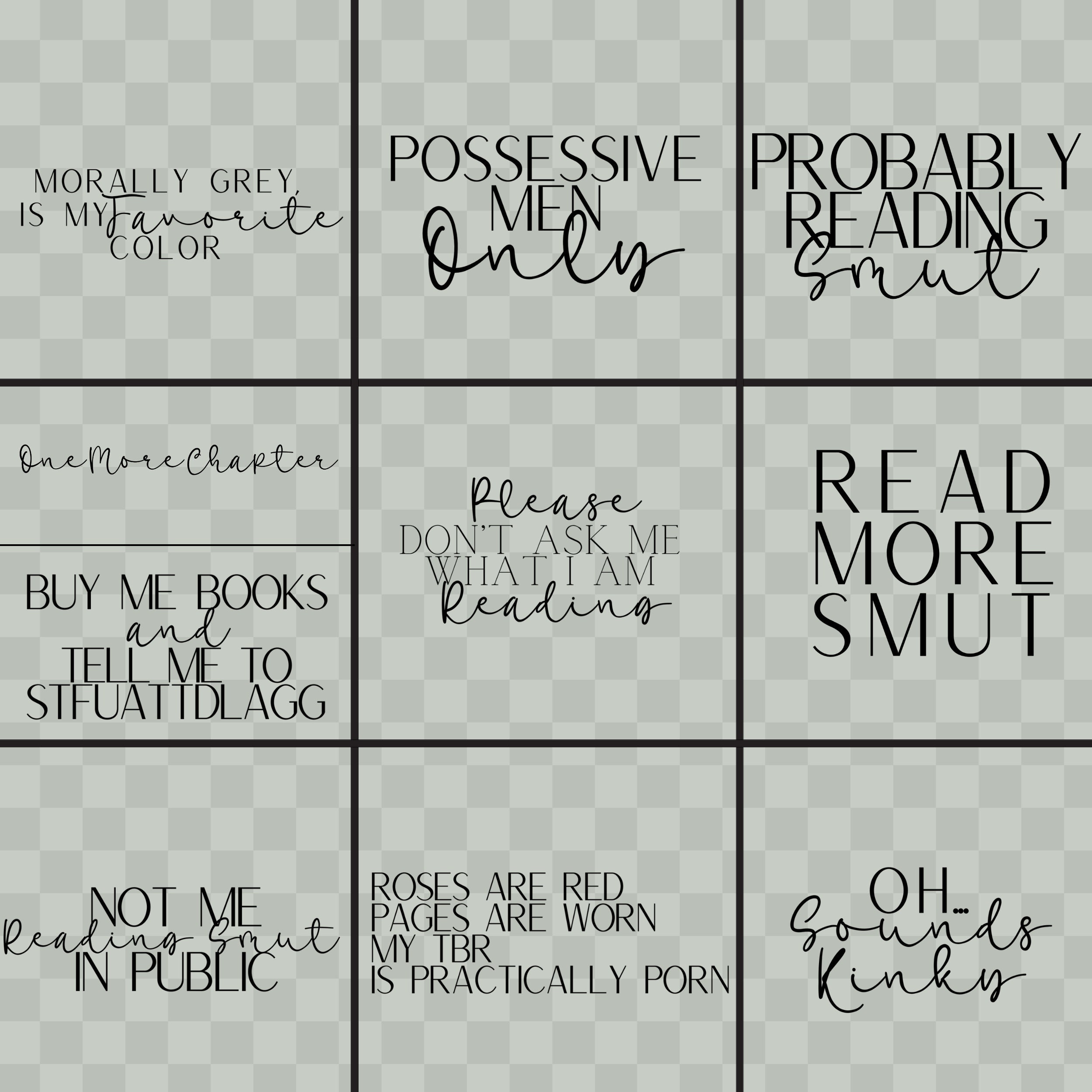Quotes Romance Bunde! Individual Downloads. Booktok PNG/SVG. Booktok ...