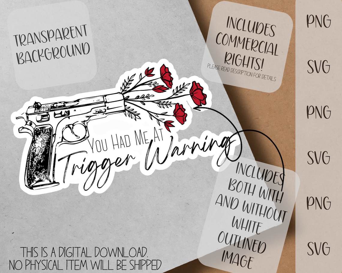 You Had Me at Trigger Warning. Smut Romance. Booktok PNG. Booktok SVG ...