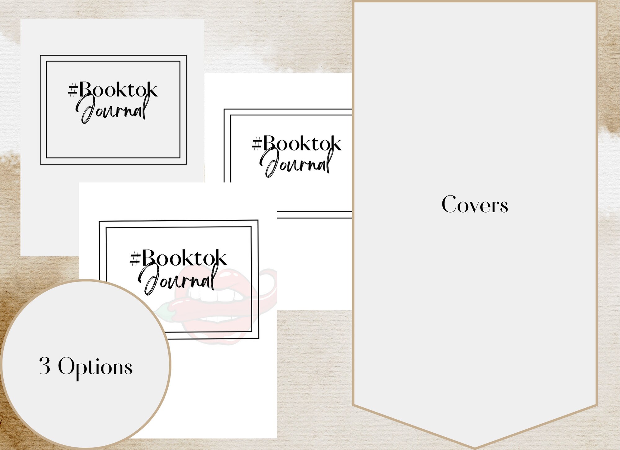 Printable Booktok Journal | Digital Download | Book Reading Journal ...