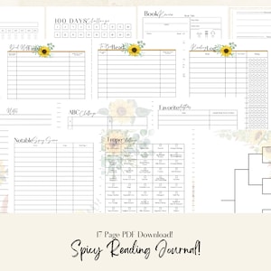 PDF Digital Download Spicy Romance Reading. Digital Journal. Digital ...