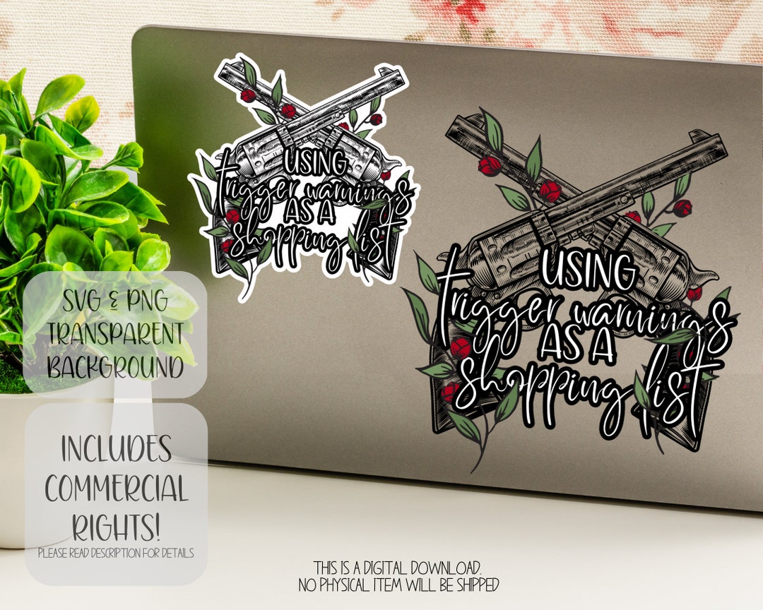 Trigger Warnings. PNG/SVG. Spicy Romance. Dark Romance. Smut Stickers ...