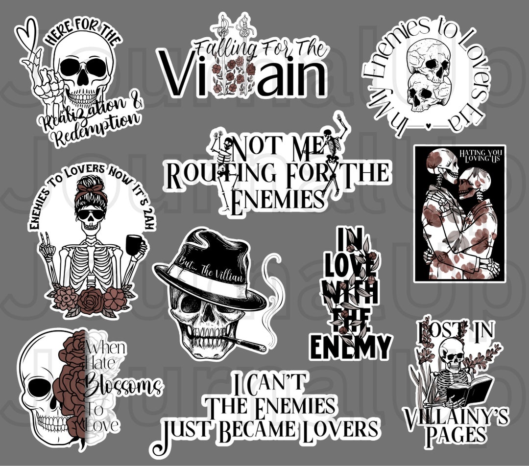 Booktok PNG. 20oz Tumbler. Booktok Enemies to Lovers. Booktok Stickers ...