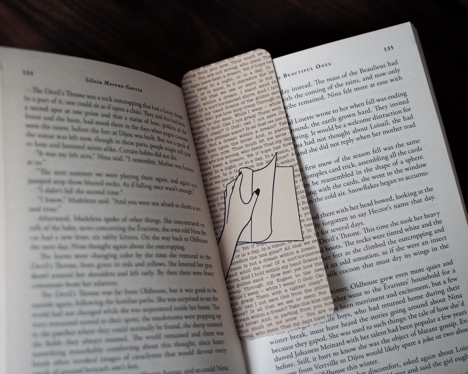Light Academia Bookmarks | Text Background | Beige | Gift for Classics ...
