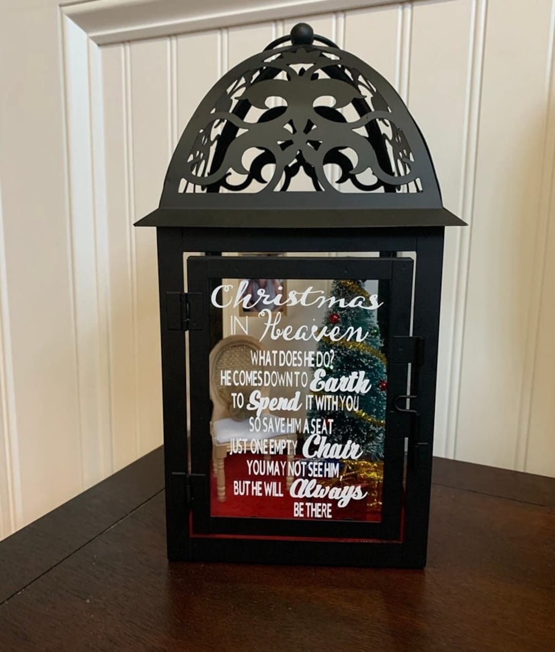 Christmas in Heaven Lantern - Etsy