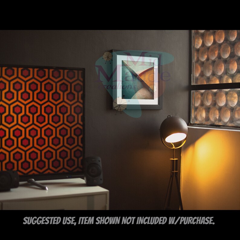 Mid Mod Art Forms Series Set of 10 Digital Images Printable Png Jpg ...