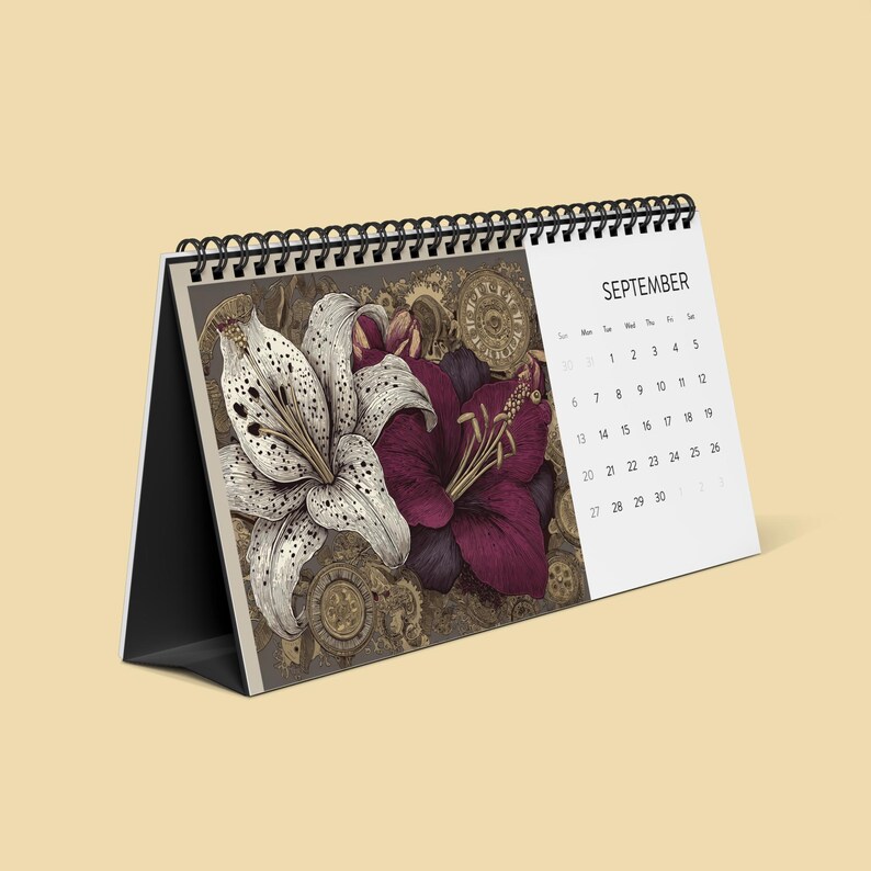 Victorian Flowers 2026 Wall Calendar, Gift for Gardeners or Florists ...