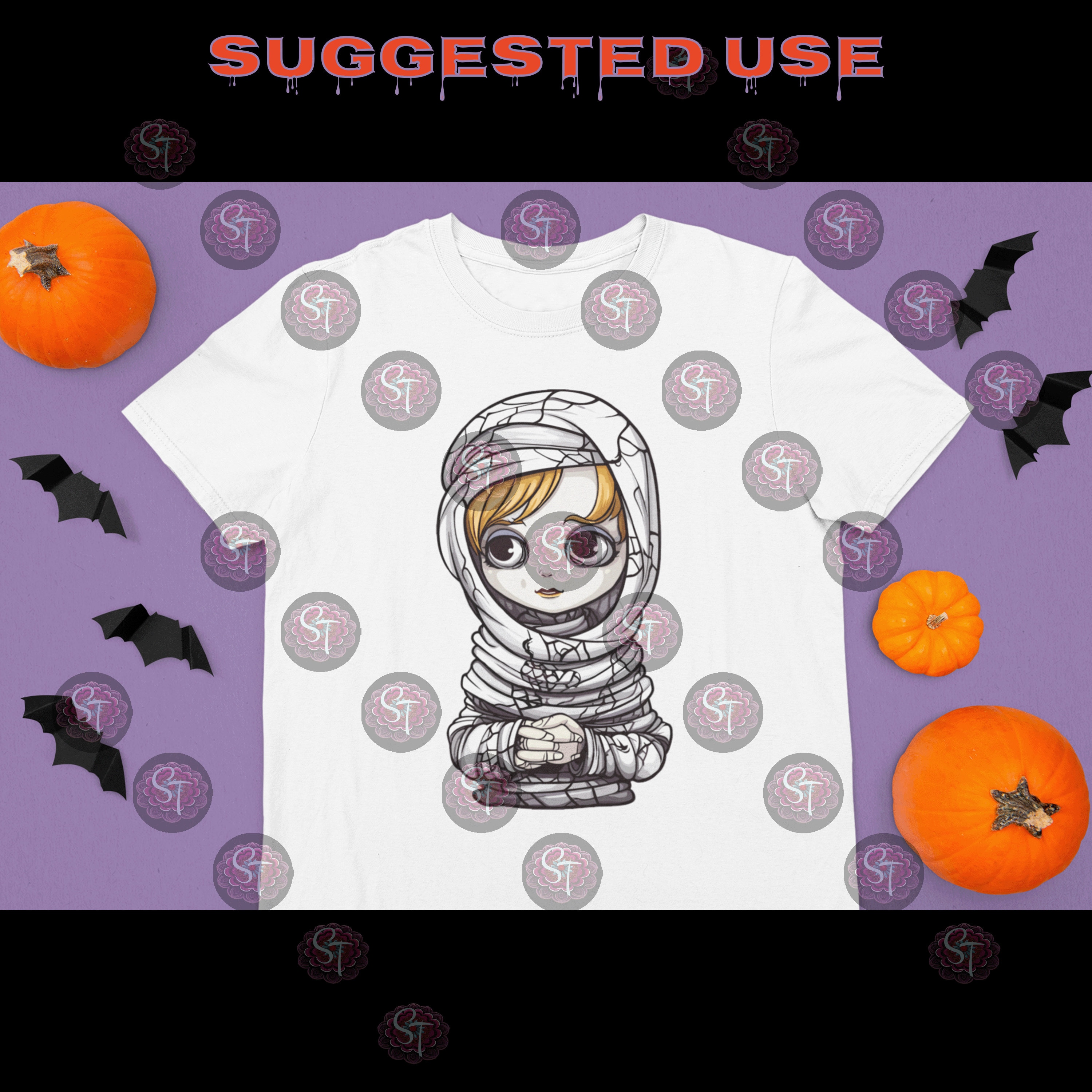 Teeny Tiny Mummies Clipart Bundle Png Svg Downloadable Digital Art ...