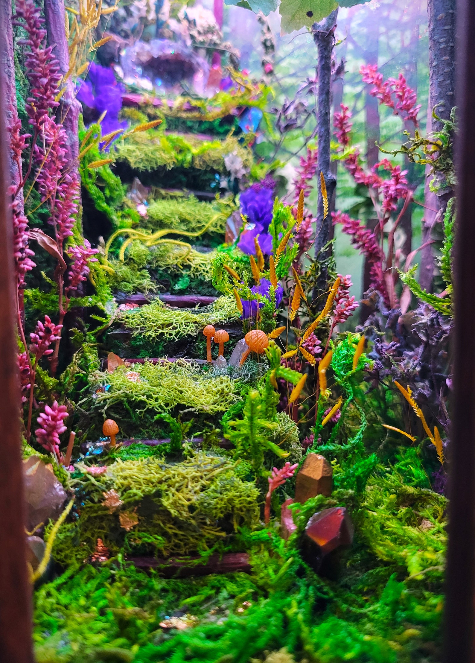 Handmade Nature Book Nook - Etsy