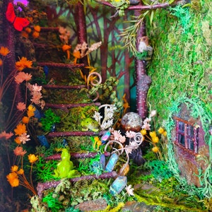 Handmade Nature Book Nook - Etsy