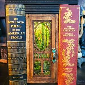 Handmade Nature Book Nook - Etsy