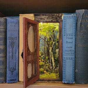 Handmade Nature Book Nook - Etsy