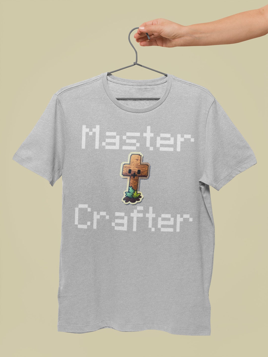 Master Crafter Minecraft Inspired Easter Tshirt - Etsy